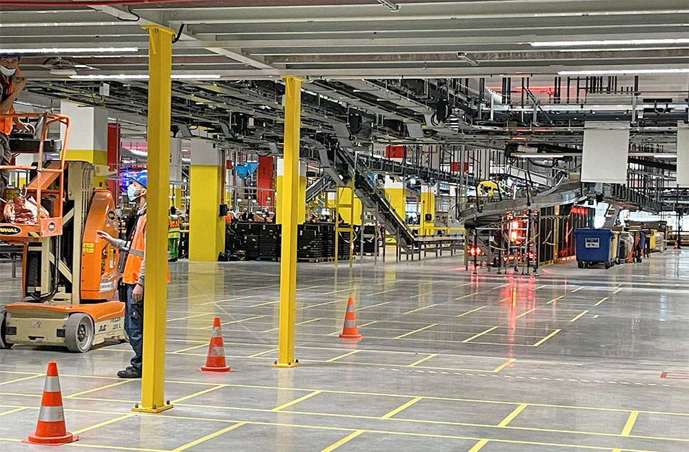 Inauguration du centre Amazon Augny – Pyramide-est